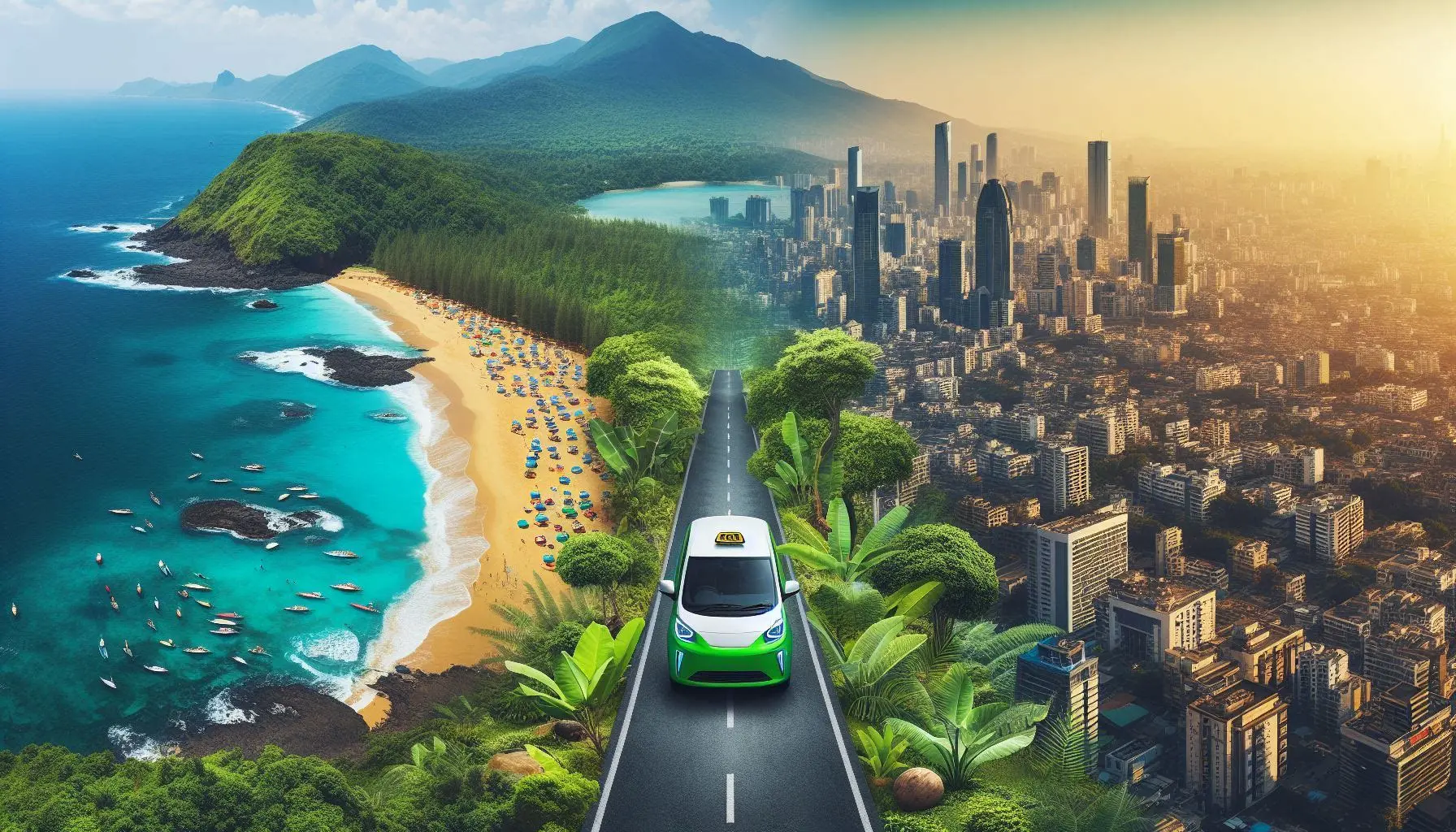 Eco-Friendly Travel: A Sustainable Cab Services from Pune